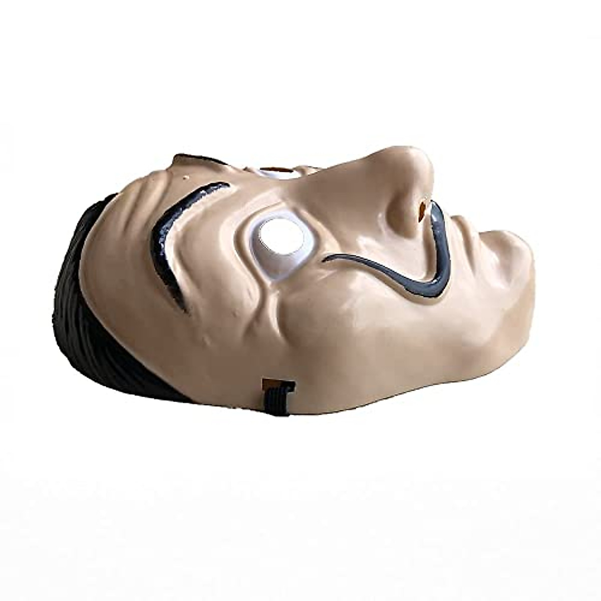 WLPARTY Money robbery mask salvador Dali MaskCosplay halloween mask Realistic Movie Prop Face Mask(2 Pack)