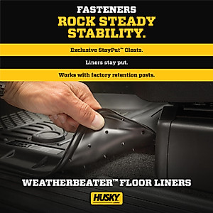 Husky Liners Weatherbeater Cargo Liner | Fits 2015 - 2024 Ford Edge | Cargo, 1-pc Black - 23521