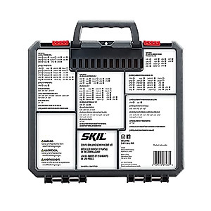 SKIL 120pc Drilling and Screw Driving Bit Set with Bit Grip - SMXS8501