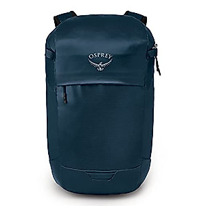 Osprey Transporter Small Zip Top Laptop Backpack, Venturi Blue, One Size