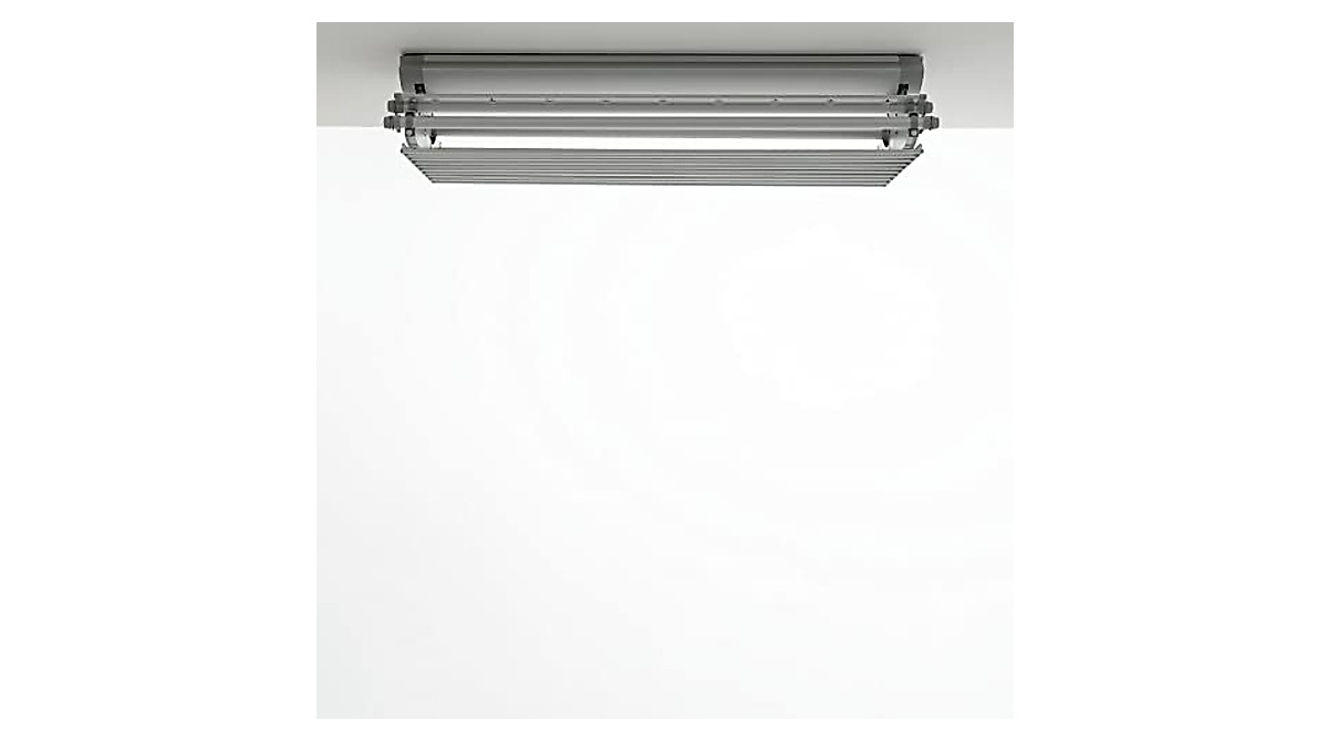 foxydry Air, Wall and Ceiling Clothesline, Electrical Drying Rack, with ...