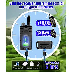 XDOGKUB Dog Shock Collar - 5200FT Dog Training Collar with Remote, IPX7 Waterproof Electric Collar and Remote with 4 Training Modes, Security Lock, Rechargeable e-Collar for All Breeds, Sizes