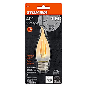 LEDVANCE 79580 1 LED Bulb, Medium Base, Amber