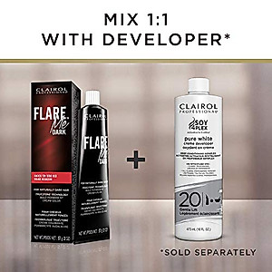 Clairol Professional Flare Me Hair Color Dark, 6rr Knock Dead Red, 2 oz