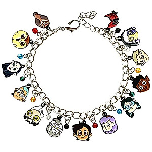 NBCNWQQ Owl House Bracelet Anime Cosplay Owl House Metal Charm Bracelet Gifts for woman and Men