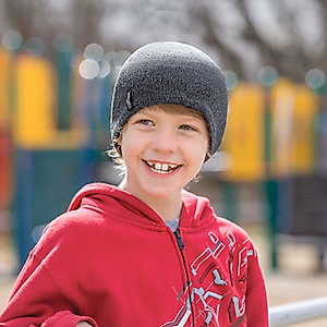 Cascade Mountain Tech Merino Wool Blend Beanie Hats for Men and Women - Outdoor Cold Weather - 2 Pack, Light Grey and Dark Grey