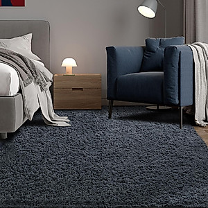 ROYALAY Fluffy Shag Area Rug 9x12 ft Ultra Soft, Extra Large Plush Faux Fur Carpet with Non-Skid Design for Bedroom, Playroom and Living Room Rug, Luxury Room Decor