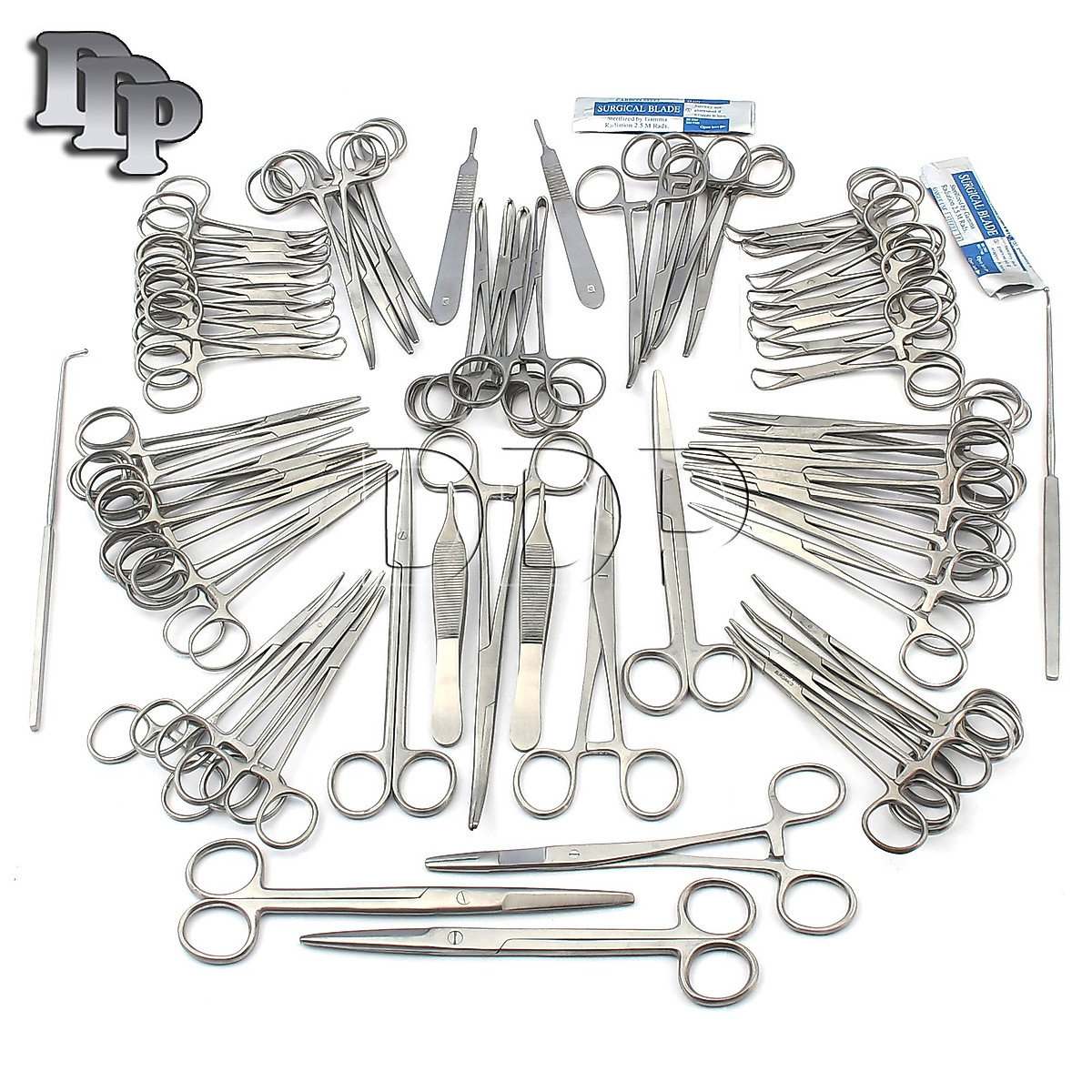 DDP 126 PCS CANINE+FELINE SPAY PACK VETERINARY INSTRUMENTS