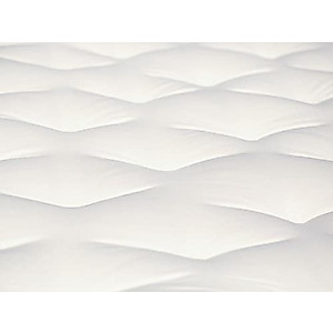 Pure Comfort Natural Cotton Mattress - Medium Firm - Wool & Individually Pocketed Micro Coils - Twin