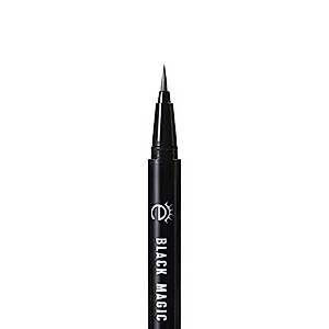 Eyeko Black Magic Liquid Eyeliner, Carbon Black - Intense - Precision Felt Tip Brush - Vegan 0.4ml