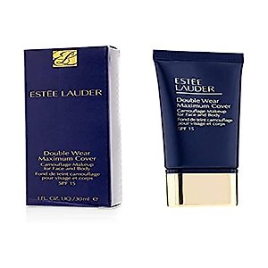 Estee Lauder Double Wear Maximum Cover Camouflage Makeup Spf 15 - # 3c4 Medium/deep Foundation For Women 1 oz