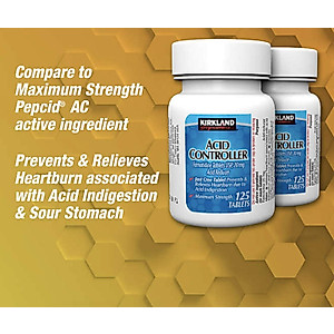 Kirkland Signature Acid Controller 20mg, 250 Count Tablets