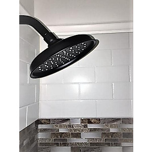 American Standard Rumson Single-Handle 1-Spray Tub and Shower Faucet with 1.8 GPM in Matte Black (Valve Included)