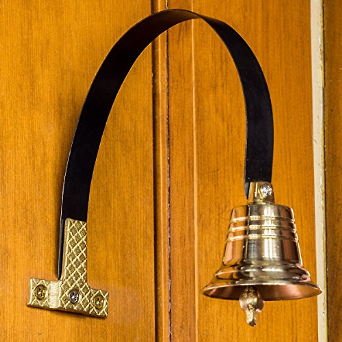 Dog Doorbell - Premium Quality Training Potty, Great Dog Bells Door Bell, Dog Puppy Bells for Potty Training and Housebreaking, Solid Brass Bell Dogs Puppies Bell