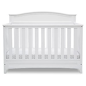 Delta Children Emery 4-in-1 Convertible Baby Crib - Greenguard Gold Certified, White