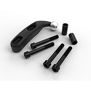 Ciro Smart Phone/GPS Perch Mount Holder without Charger, Black Finish 50311, 10" x 8" x 3"