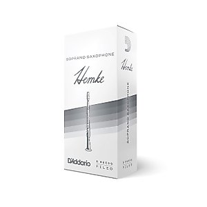 D'Addario Woodwinds Rico Hemke Soprano Sax Reeds, Strength 2.5, 5-pack