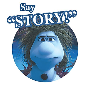 Disney Frozen Story Time Olaf, 12-inch Talking, Singing Plush Toy, 3 Modes of Play, Officially Licensed Kids Toys for Ages 3 Up by Just Play