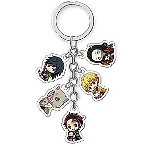 Zusvus Anime Backpack Laptop Bag Student School Book Bag Large Capacity Multipurpose Casual Travel Daypack Black