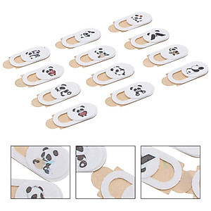 SOLUSTRE 12pcs Camera Cover Computer Webcam Slider Computer Webcam Cover Webcam Slider Cover Laptop Webcam Slider Laptop Webcam Cover Computer Laptop Computer Lens Cover abs Cartoon Flowers