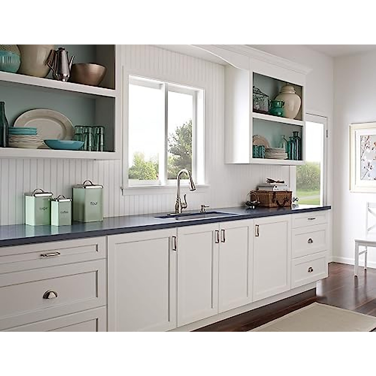 Moen CA87003SRS 1H SRS Kitchen Faucet, 9, Spot Resist Stainless