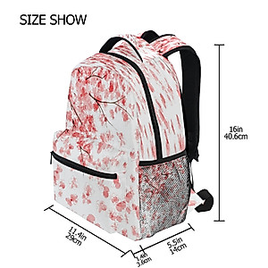 ALAZA France Paris Eiffel Tower Map Flag Of French Large Backpack,unisex Girls kids School Bookbags Daypack Bag,Water Resistant Personalized Laptop iPad Tablet Children Backpack Travel School Bag