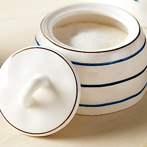 Lenox Blue Bay 9-Piece Tea Set, 5.51, White