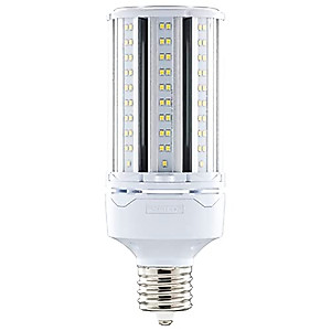 Satco S49394 Hi-Pro High Lumen LED Corncob Light Bulb, HID Replacement, 54 Watts, White
