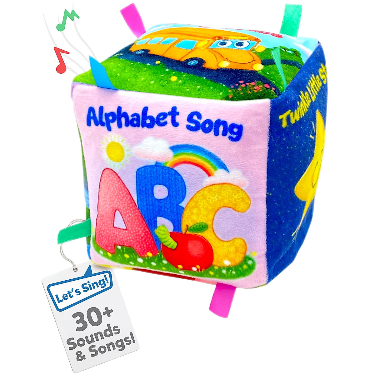 Move2Play Turn2Learn, Nursery Rhymes Sing-A-Long Cube, Gift for Babies 6-18 Months Old