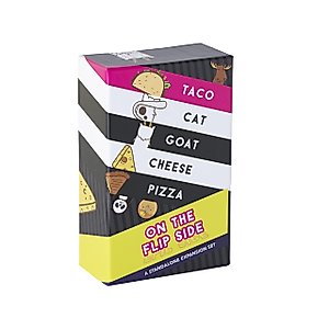 Dolphin Hat Games Taco Cat Goat Cheese Pizza On Flip Side, Party Board Game