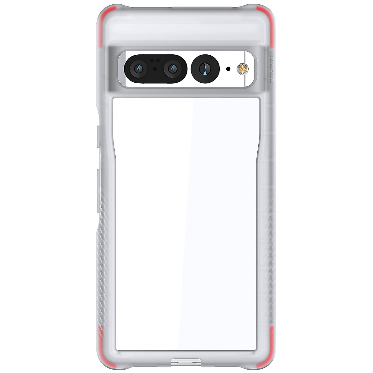 Ghostek COVERT Google Pixel 7 Pro Case Clear with Ultra Thin Design and Non-Slip Grip Bumper Supports Wireless Charging Shockproof Protective Phone Cover Designed for 2022 Pixel 7 Pro (6.7 IN) (Clear)