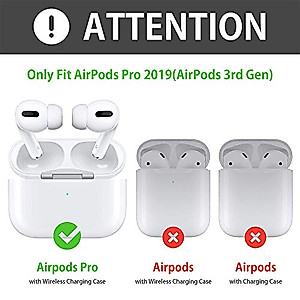 AirPods Pro Case South America Map Protective Hard AirPods Pro Case Cover Portable & Shockproof with Keychain Compatible with Apple AirPods Pro Charging Cases