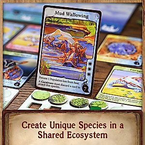 Northstar Game Studio - Evolution Climate Board Game - Includes Climate Expansion | Create Species in This Strategy Game for Adults, Teens and Families | 2-6 Players, Age 12+