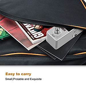 Rowin High Precision Guitar Chromatic Tuner Pedal Ture Bypass