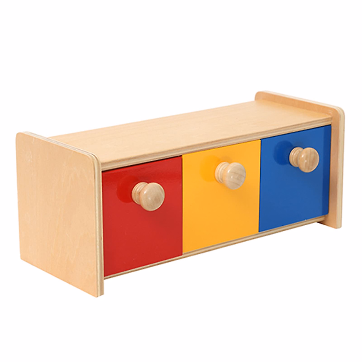 MEYOR Montessori Materials Box w/Bins Infant Toys for 36-72 Months,1-6 Years Old Babies 18 Months Materials Educational Tools Preschool Early Learning Wooden Toys