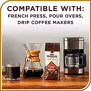 Don Francisco's 100% Colombia Supremo Medium Roast Whole Bean Coffee (20 oz Bag)