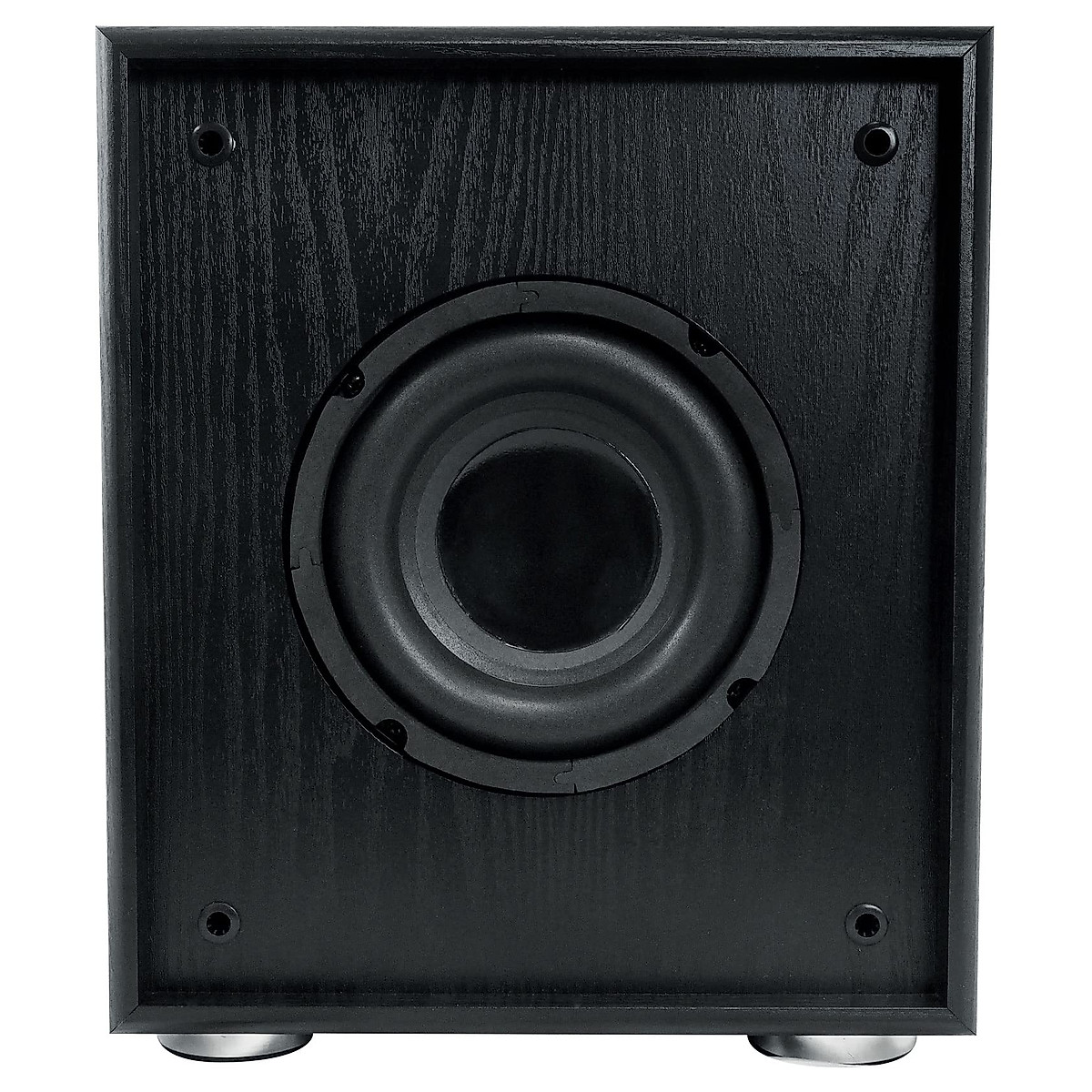 Rockville Rock Shaker 6.5" Inch Black 200w Powered Home Theater Subwoofer Sub