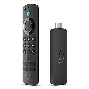 Amazon Fire TV Stick 4K streaming device, more than 1.5 million movies and TV episodes, supports Wi-Fi 6, watch free & live TV