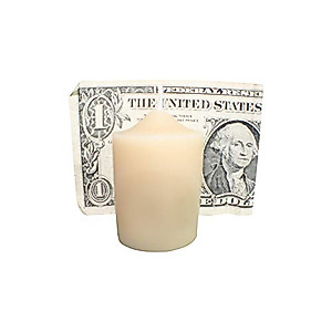 Enlightened Ambience Lemon Grass Highly Scented Ivory Votive Candles 10 Pack