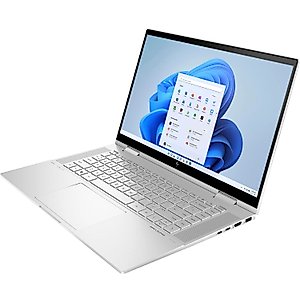 2022 HP Envy X360 15.6" FHD IPS Touchscreen 2-in-1 Laptop Intel EVO Platform i7-1255U 10-Core Iris Xe Graphics 32GB DDR4 1TB SSD Thunderbolt 4 WiFi 6E Backlit KB Windows 10 Pro with 32GB USB Drive