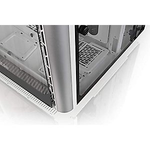 Thermaltake Level 20 HT Snow Edition 4 Tempered Glass Type-C Fully Modular E-ATX Full Tower Computer Chassis with 2 140mm Top Fan Pre-Installed CA-1P6-00F6WN-00