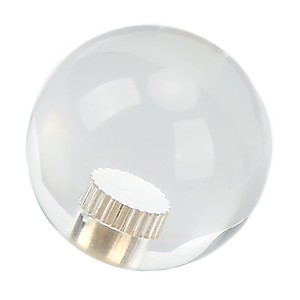 EVTSCAN 35mm Crystal Round Transparent Rocker Ball Head - Arcade Game Machine Joystick Handle Top Ball