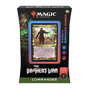 Magic: The Gathering The Brothers’ War Commander Decks | 4 Decks - 2 Urza’s Alliance + 2 Mishra’s Burnished Banner