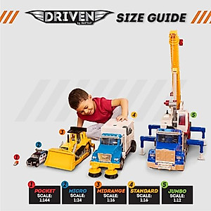 Driven by Battat – Toy Car Racing Loop Playset – 28Pc Toy Racing Loop Set – Race Car Toys and Playsets for Kids – Pullback Cars – 3 Years + – Turbo Dash (28pc)