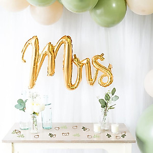 Fonder Mols Greenery Wedding Table Confetti,Boho Love Theme Party Confetti,Sage Leaf Rose Gold Rings Engagement Party Table Scatter,Bachelorette Bridal Shower Party Decorations Supplies 200 Pieces