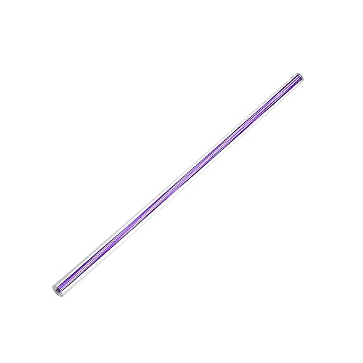Fielect Deep Purple Straight Line Acrylic Round Rod Standard Plexiglas PMMA Bar Tolerance for DIY 8mm Diameter 250mm Height 1Pcs