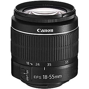 Canon Intl. Canon EOS 2000D / Rebel T7 DSLR Camera with Canon EF-S 18-55mm F/3.5-5.6 III Zoom Lens, Bundle Including 64GB Memory Card, Bag, Tripod, Flash, Filters and More (Large Kit)