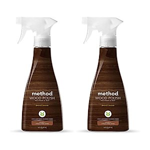Method Wood Polish, Almond, 14 Ounces, (2 Pack)