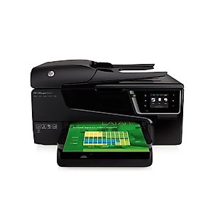 HP Officejet 6600 e-All-in-One Wireless Color Photo Printer with Scanner, Copier and Fax