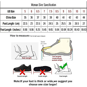 FETNHU Owlkay New Casual Women Shoes, Slip on Walking Shoes for Women,Women's Leather Low Top Flat Soybean Shoes (Dark-Blue,8.5)